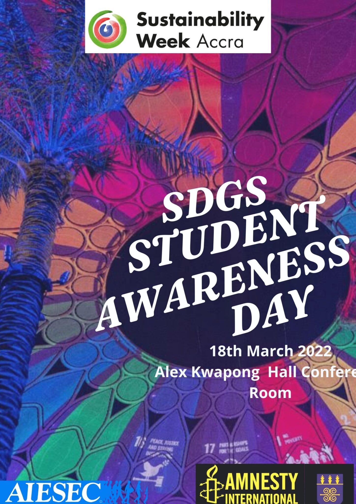 SDGs Student Awareness Wake-Day @ University of Ghana (in person event ...