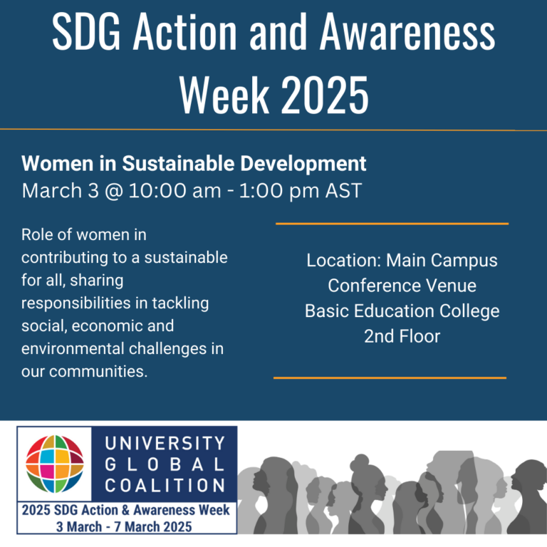 Women in Sustainable Development (in person, presented in English ...